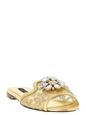 Dolce & Gabbana Taormina Sandals - Gold