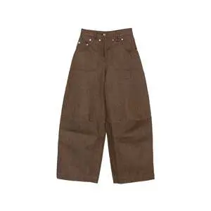 Simone Rocha Denim Wide-leg Jeans - Brown
