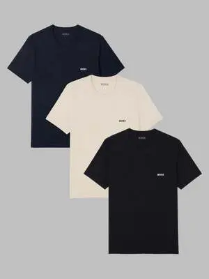 BOSS T-shirt Con Logo - Blue