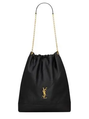 Saint Laurent Saint Laurent Women Pochon Jamie Large Black