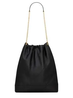 Saint Laurent Jamie Large Pochon - Black