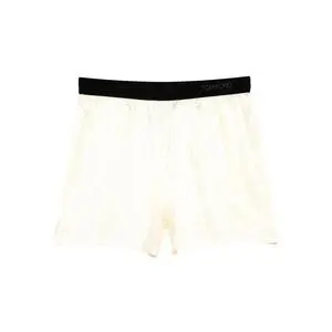 TOM FORD TOM FORD Silk Blend Shorts Yellow
