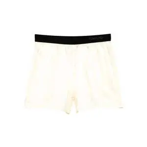 TOM FORD Silk Blend Shorts - Yellow