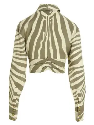 Balmain Zebra Shirt - Multicolor