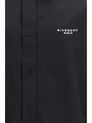 Givenchy Embroidered Poplin Shirt