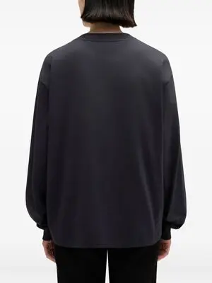 GANNI Puddle Organic Cotton Sweater