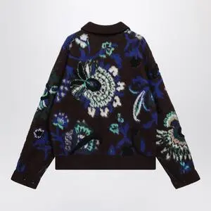 Sacai Wool Floral Pattern Jacket