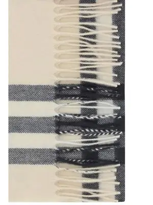 Burberry Cashmere Scarf - Cream