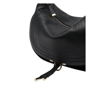 Chloé Marcie Shoulder Bag - Black