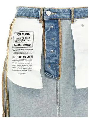 Vetements Inside-out' Skirt