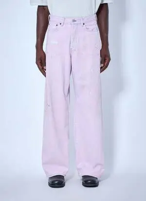 Acne Studios 1981 Loose Fit Jeans - Pink