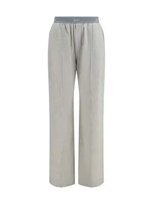 Kenzo Signature Stretch Cotton Pants - Gray