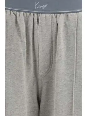 Kenzo Signature Stretch Cotton Pants