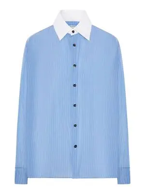 Bottega Veneta Straight Hem Shirts For Women