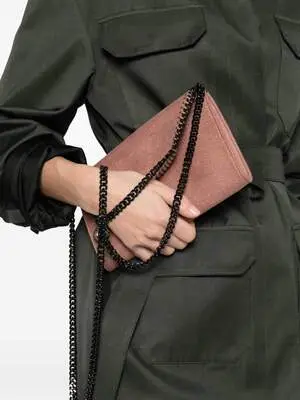 Stella McCartney Mini Shoulder Bag With Magnetic Closure - Red