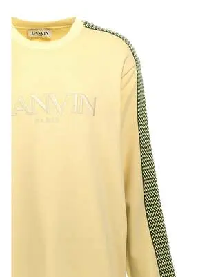 LANVIN Brodé Side Curb' Sweatshirt