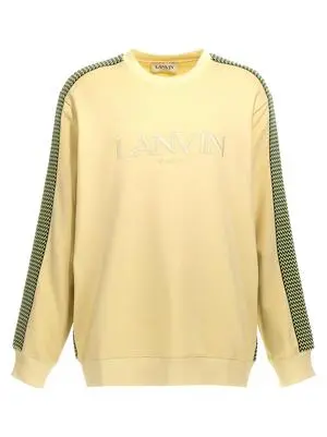 LANVIN Side Curb Sweatshirt - Yellow