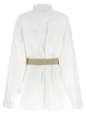 Balenciaga Belted Cotton Shirt
