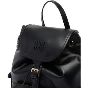 Miu Miu Logo Backpack
