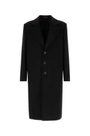 Gucci Wool Blend Coat - Black