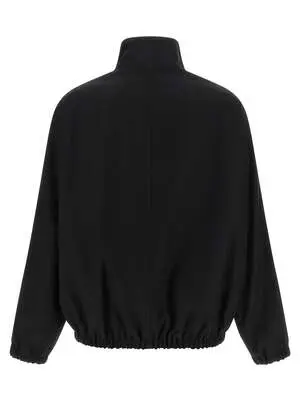 COURREGES Buckle Zipped Bomber' Jacket