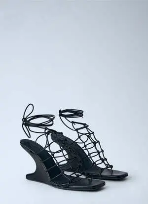 Rick Owens Web Cantilever 8 Sandals