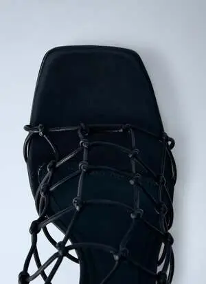 Rick Owens Web Cantilever 8 Sandals
