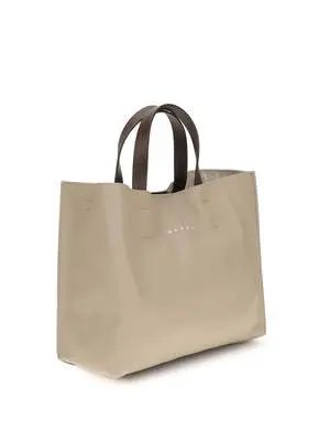 Marni Museo Tote Bag - Cream