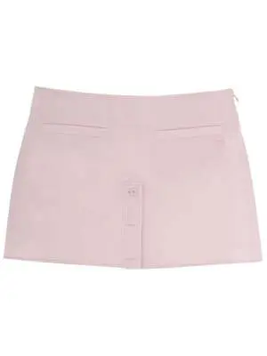COURREGES Miniskirt With Buttons - Pink