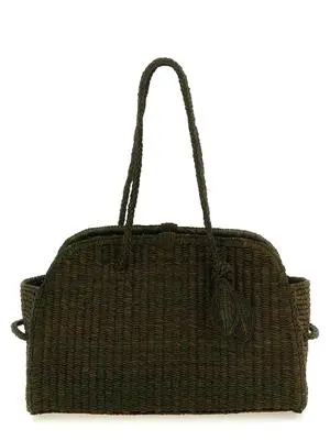Jacquemus Le Turismo Raphia' Shopping Bag - Green