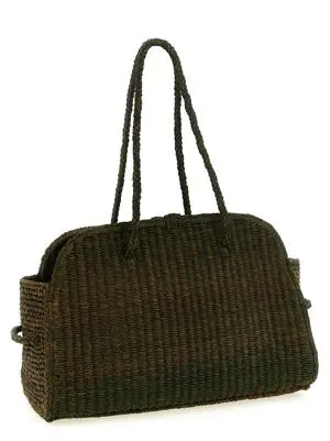 Jacquemus Le Turismo Raphia' Shopping Bag - Green