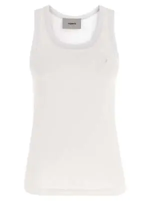 Coperni Tank Top With Logo Embroidery