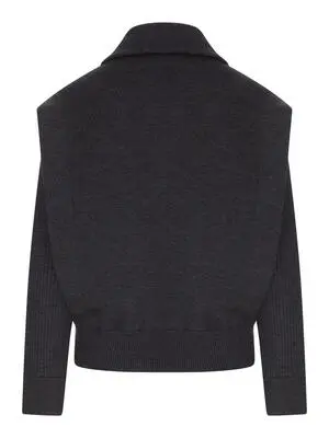 Giorgio Armani Padded Bomber Jacket - Multicolor