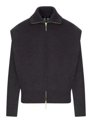 Giorgio Armani Padded Bomber Jacket - Multicolor
