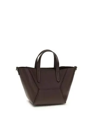 Brunello Cucinelli Bc Duo Leather Handbag - Multicolor