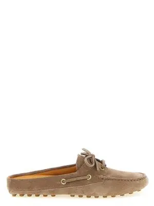 TOD'S Gommino' Sabots - Cream