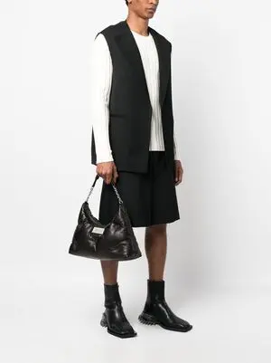 MAISON MARGIELA Glam Slam Medium Leather Hobo Bag - Multicolor