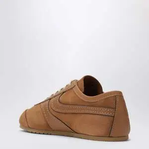 Dries Van Noten Leather And Suede Sneakers - Brown