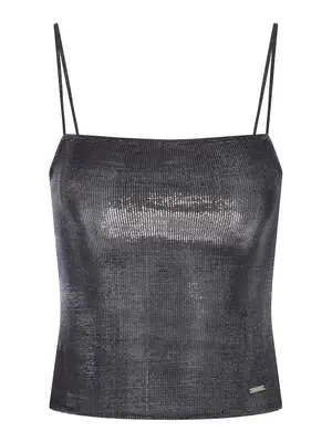 Gucci Lamé Jersey Top - Multicolor