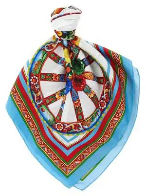 Dolce & Gabbana Carretto' Scarf - Multicolor