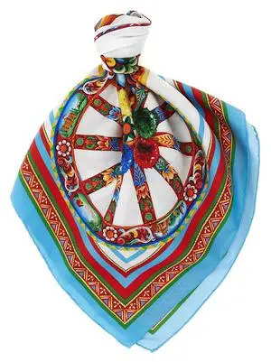 Dolce & Gabbana Carretto' Scarf - Multicolor
