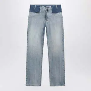 MAISON MARGIELA Patchwork Jeans In Indigo Denim - Blue