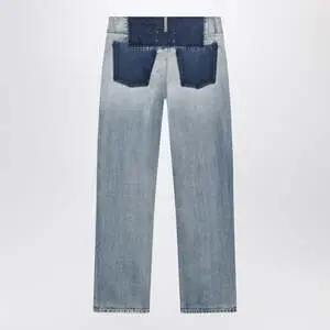 MAISON MARGIELA Patchwork Jeans In Indigo Denim