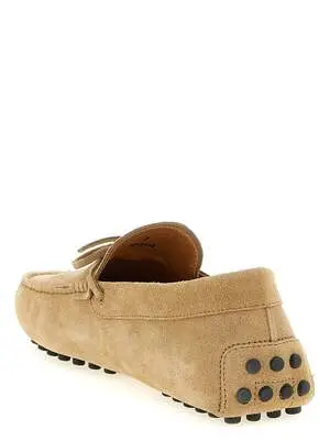 TOD'S Gommino' Loafers - Cream
