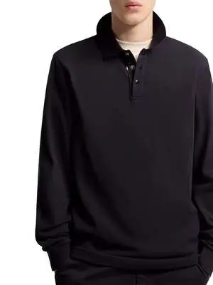 Moncler Cotton Piqué Polo Shirt With Logo