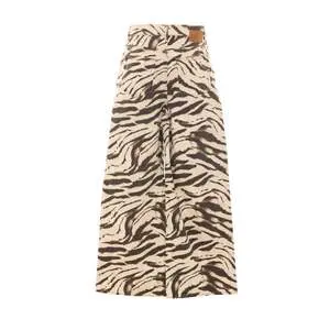 GANNI Lari Wide Jeans - Cream