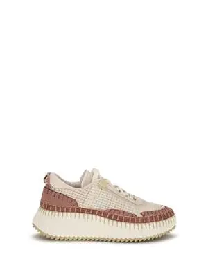 Chloé Nama Sneakers - Cream