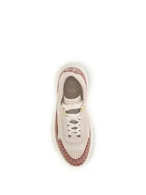 Chloé Nama Sneakers - Cream