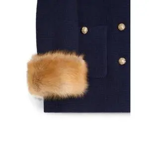 Valentino Garavani Coats Single Breasted Coats - Blue