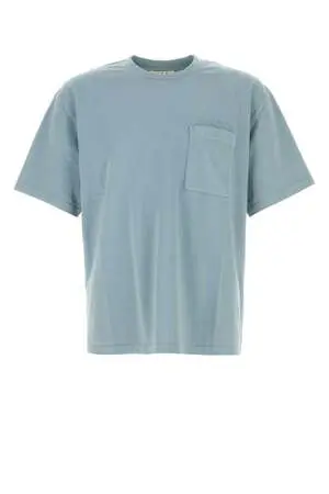 Marni Powder Cotton T-shirt - Blue